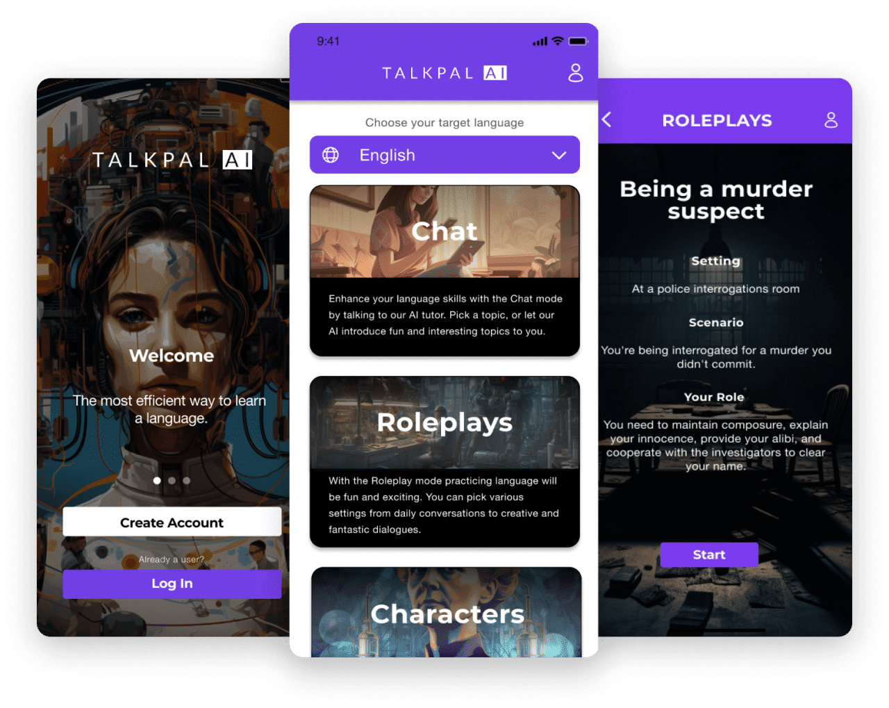 AI Aprendizaje de idiomas - AI Language Learning